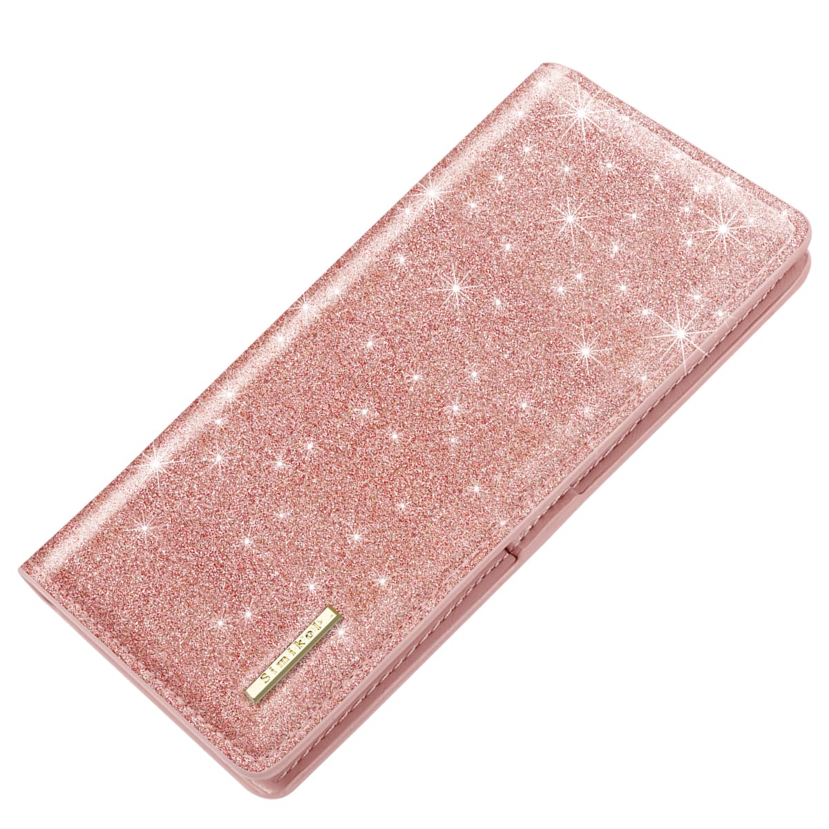Amazon.com: Simikol Ultra Slim Womens Wallet Minimalist Thin Long ...