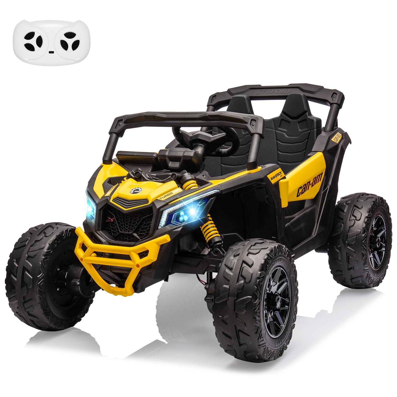 Snapklik.com : Kids UTV, Ride On Car For Kids, Licensed Can-Am Electric ...