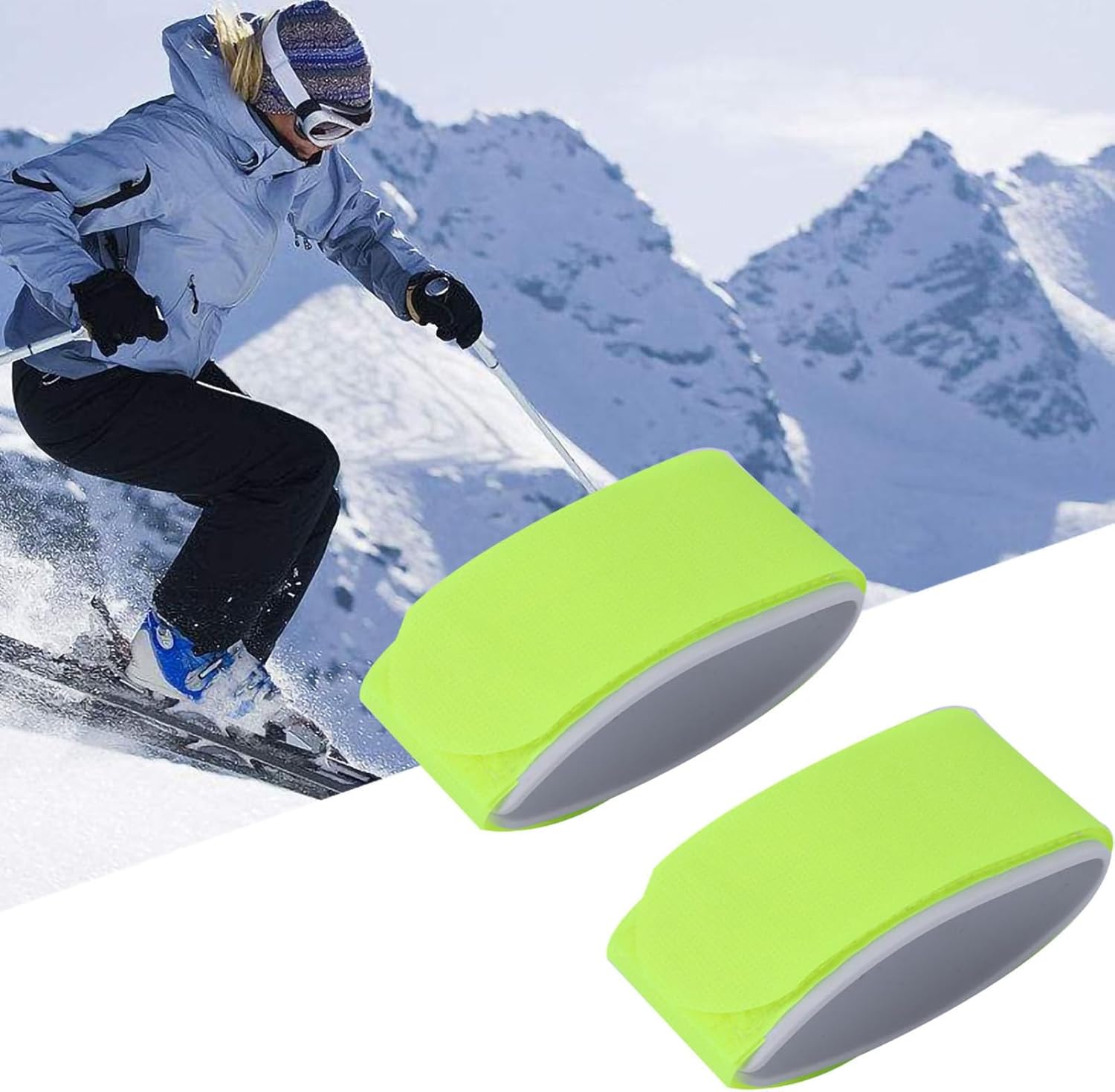 Amazon.com : VGEBY 2 PCS Ski Straps, Multi-Purpose Adjustable Wide Hook ...