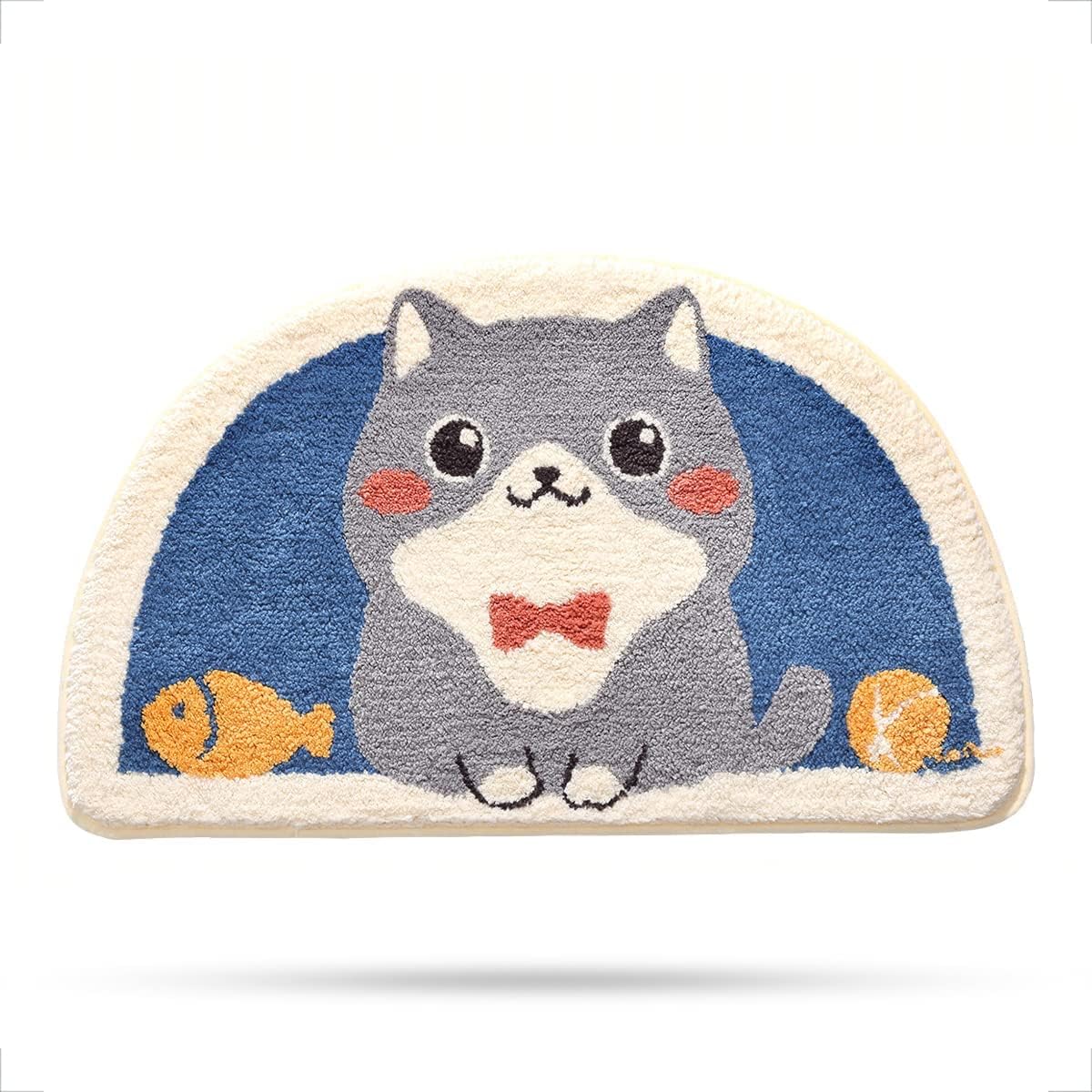 Amazon.com: Molesun Cute Animal Bath Mat, Plush Microfiber Soft Shower ...