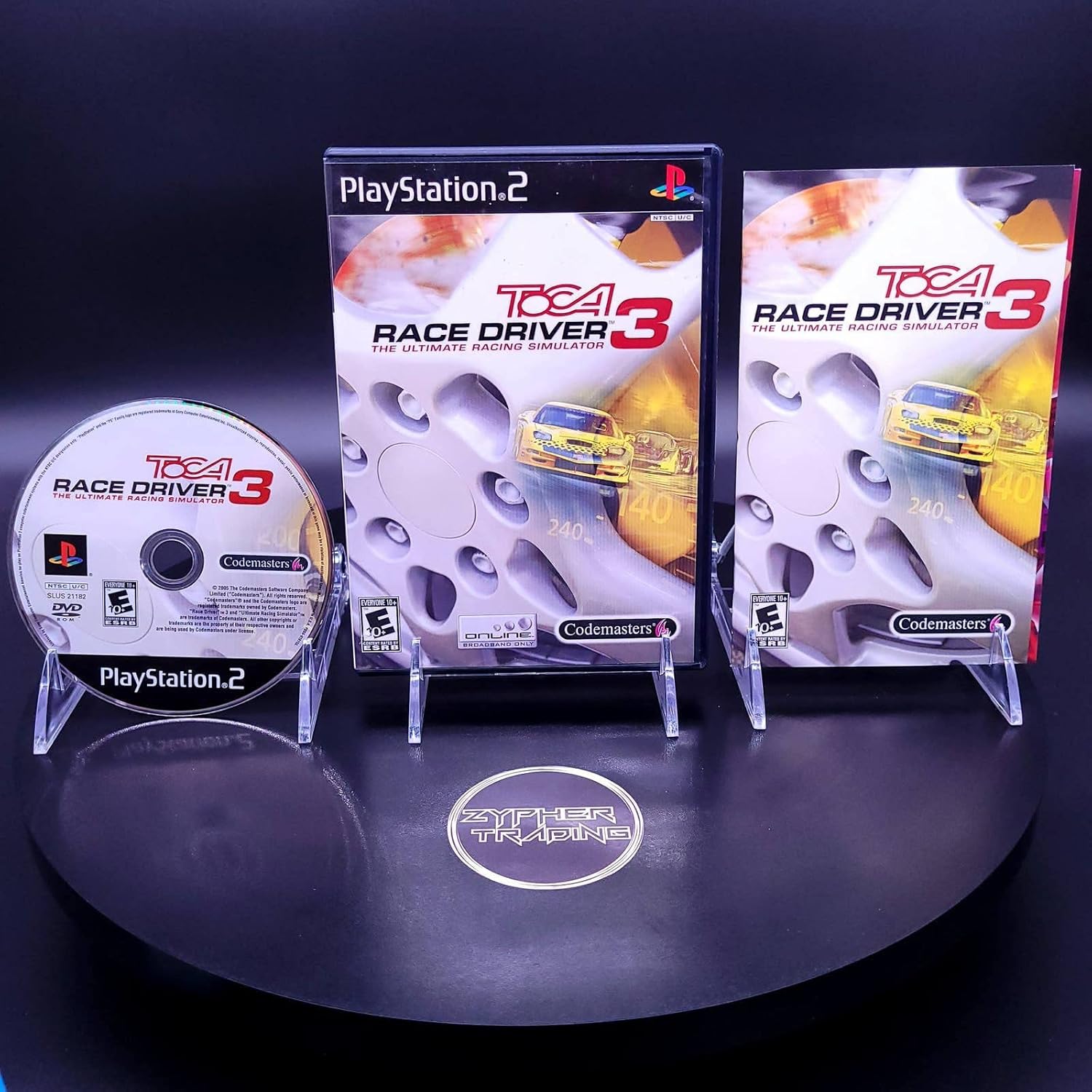 TOCA Race Driver 3 The Ultimate Driving Simulator - PlayStation 2 ...