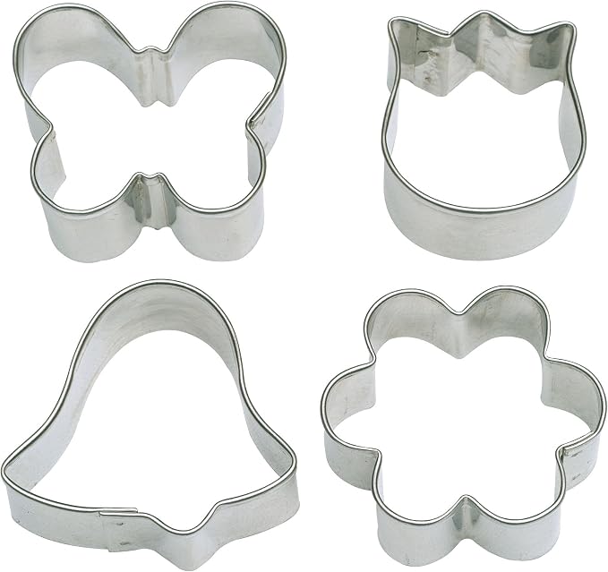 Amazon.com: Wilton Fondant Garden Shapes Cut Outs, Set of 4: Food ...
