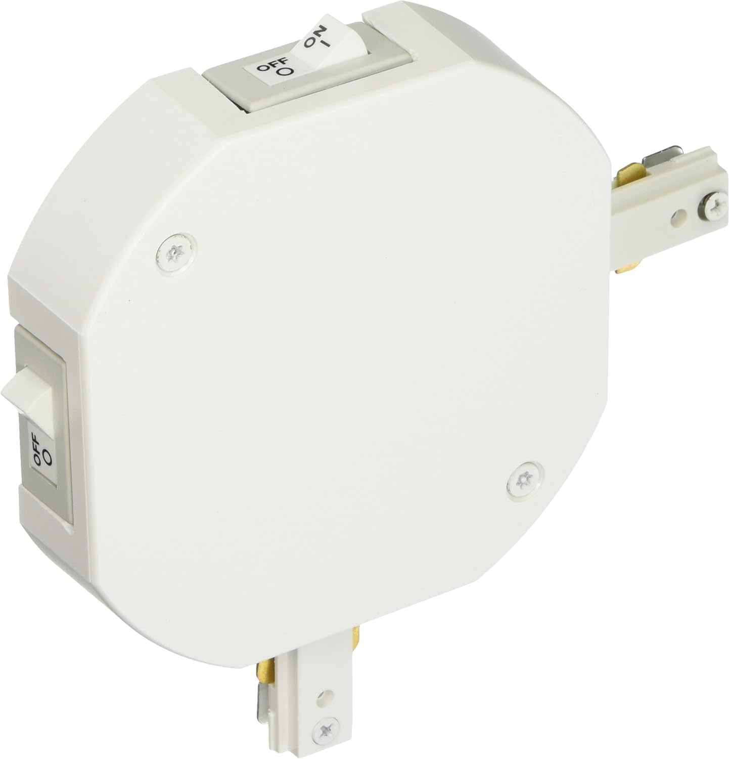 WAC Lighting THL-LEFT-2-1A-WT Double Live End H Track Current Limiter ...