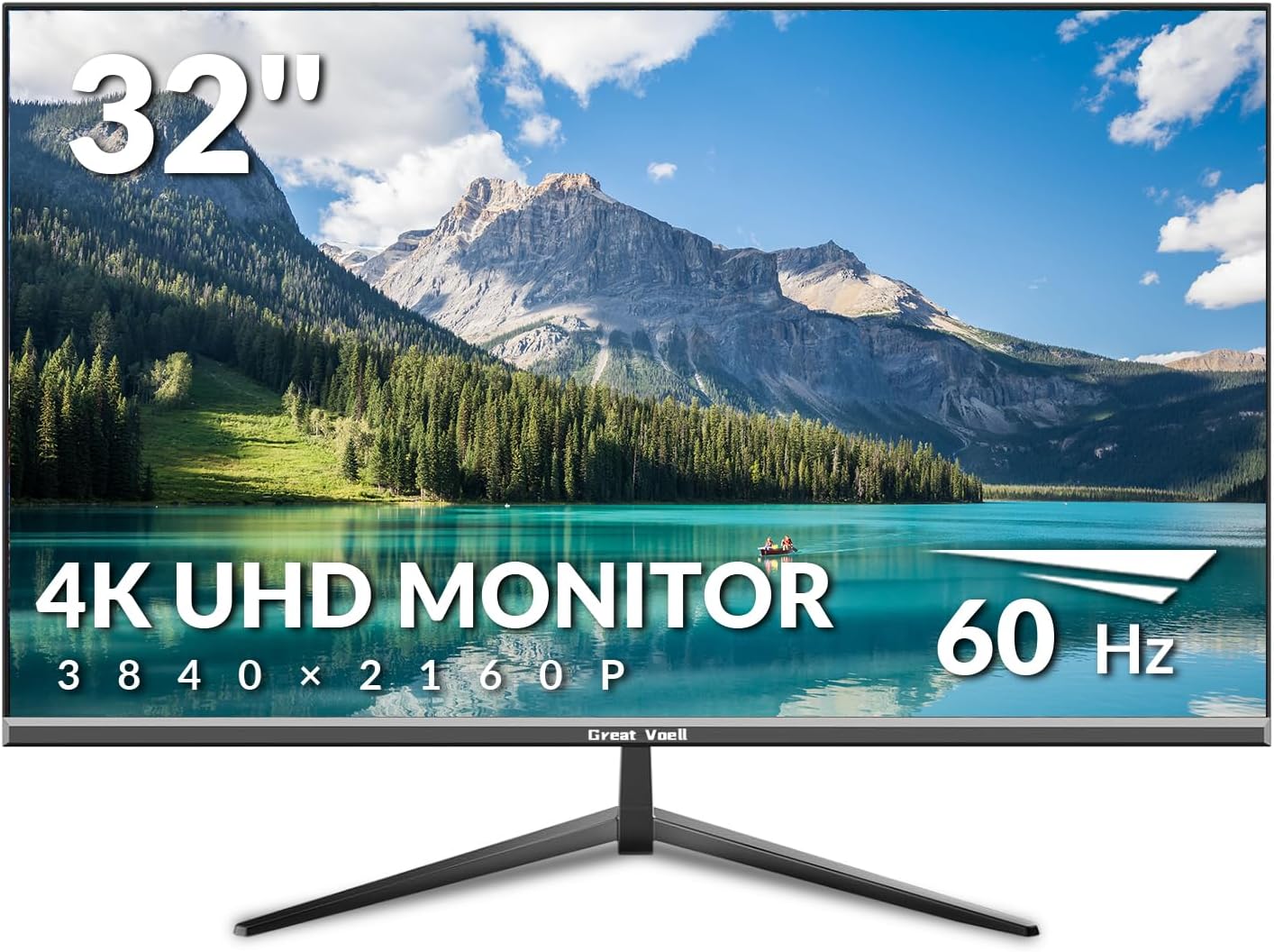 Amazon.com: Great voell 32" 4K UHD Computer Monitor – 3840×2160p, 100% ...