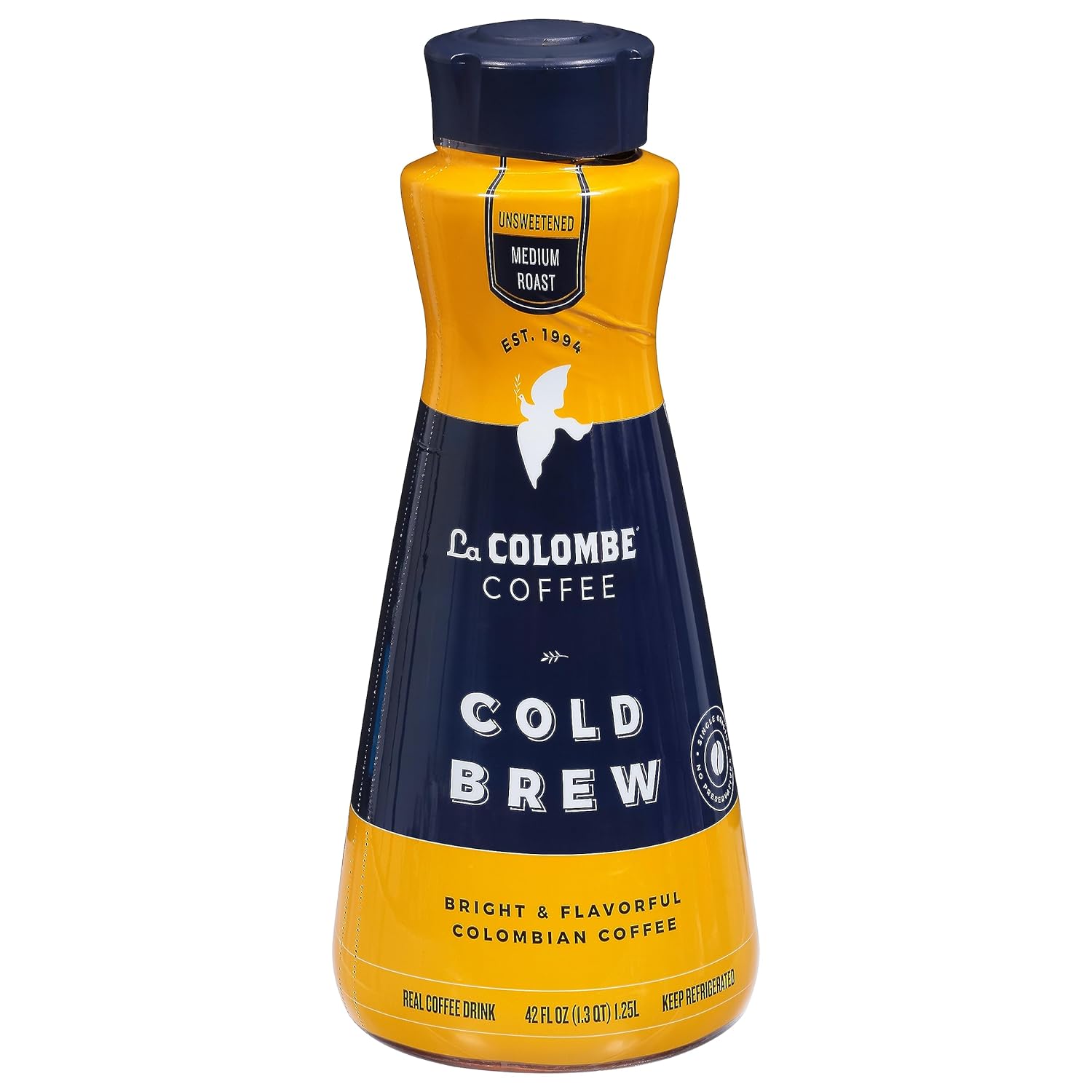 Amazon.com: LA COLOMBE Unsweetened Colombian Cold Brew Coffee, 42 FZ ...