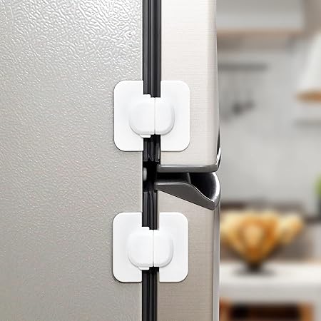 Amazon.com : 5 Pack Child Proof Refrigerator Lock, Fridge, Cabinets ...
