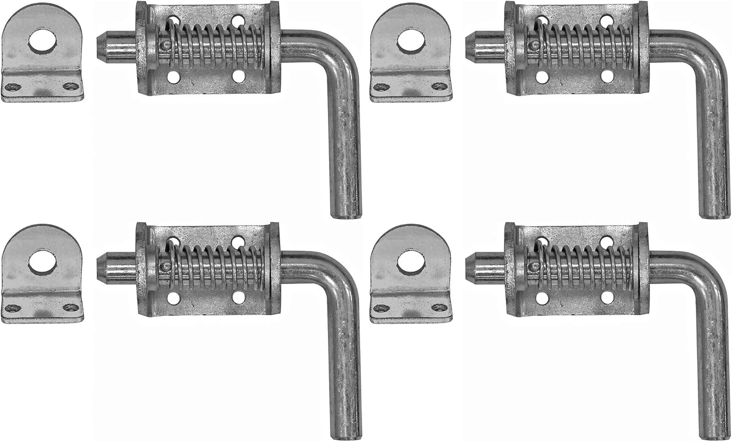 Amazon.com: Buyers Products B2596LKB Heavy Duty Spring Latch Assembly W ...