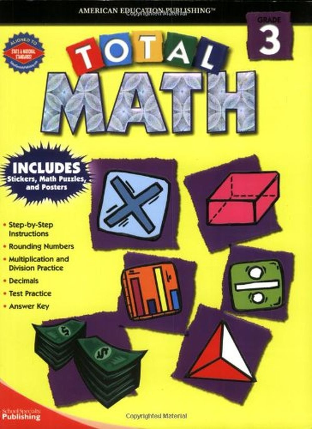 Total Math, Grade 3: American Education Publishing: 9780769635132 ...