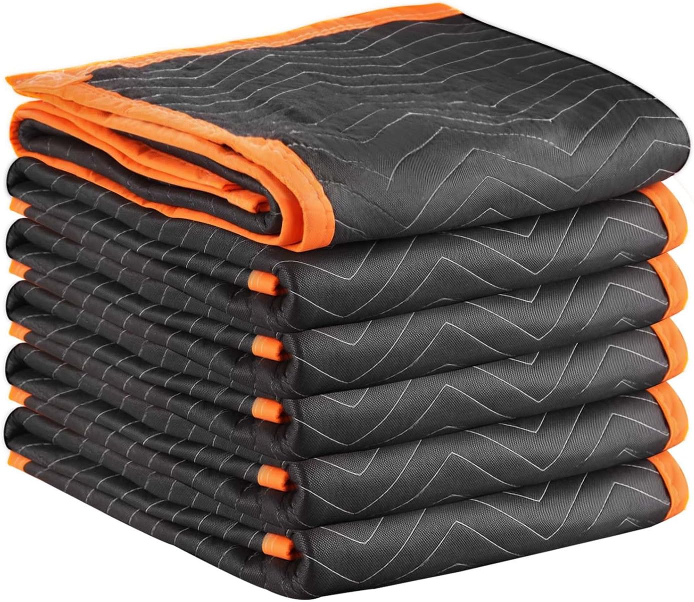 Amazon.com: VEVOR 6 Pcs Moving Blankets, 80 x 72 in, Large Packing ...