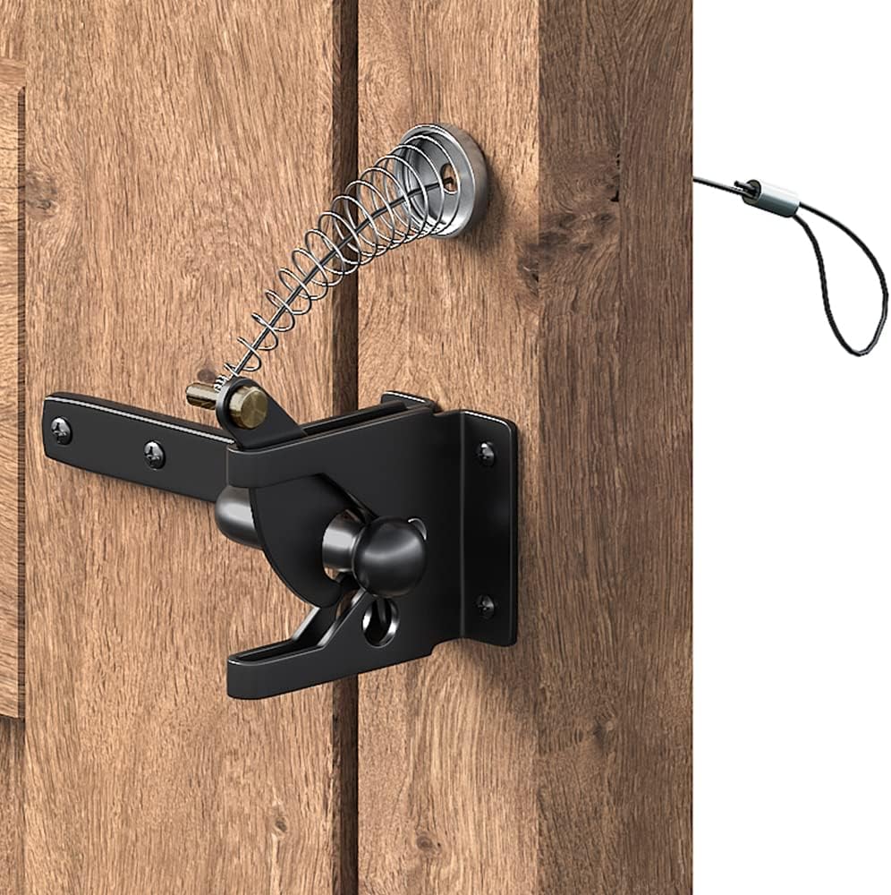 Amazon.com: DOUBLE 2 C Barn Door Lock, Sliding Barn Door Lock Hardware ...