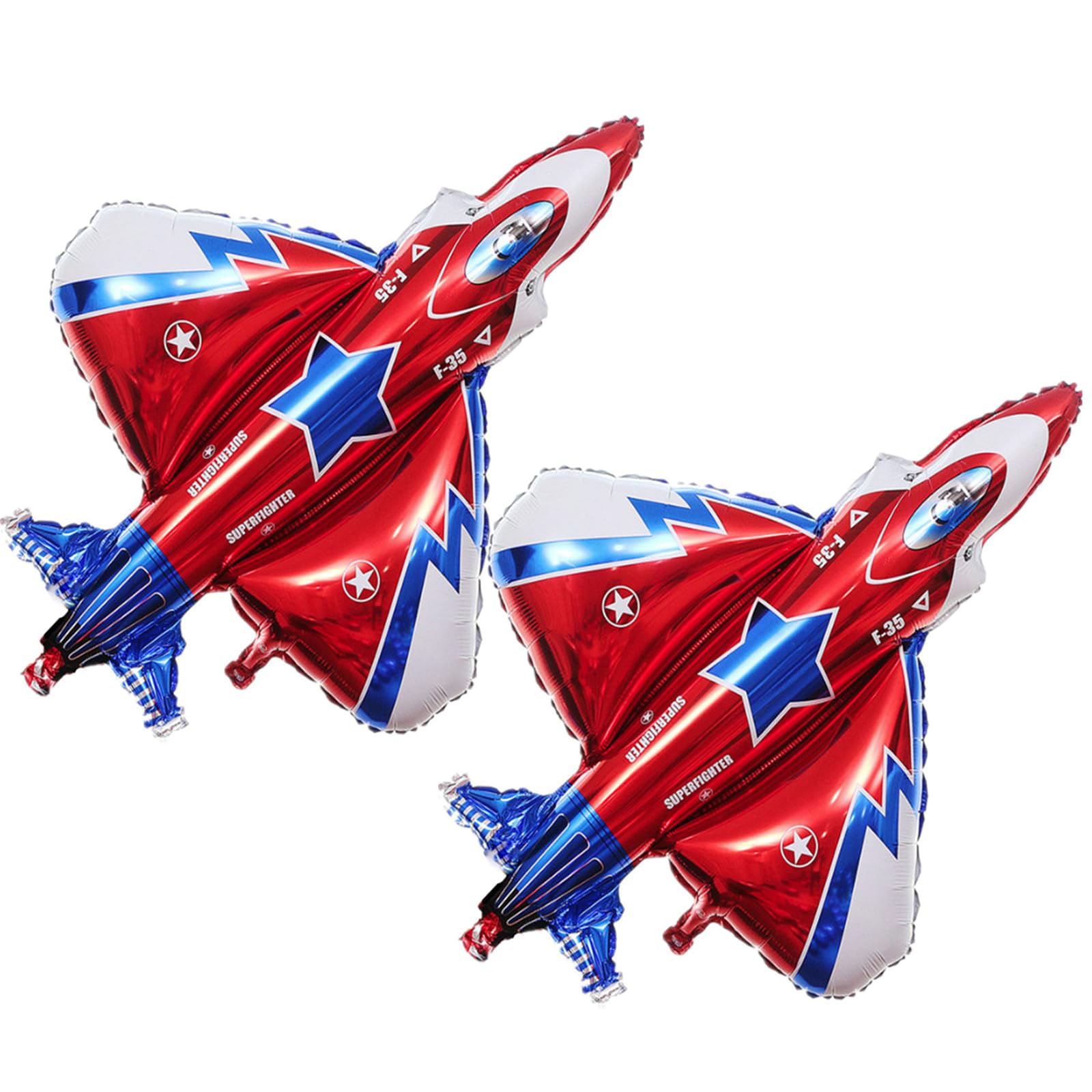 Amazon.com: 40"Airplane Balloons - Fighter Jet Shaped Foil Mylar ...