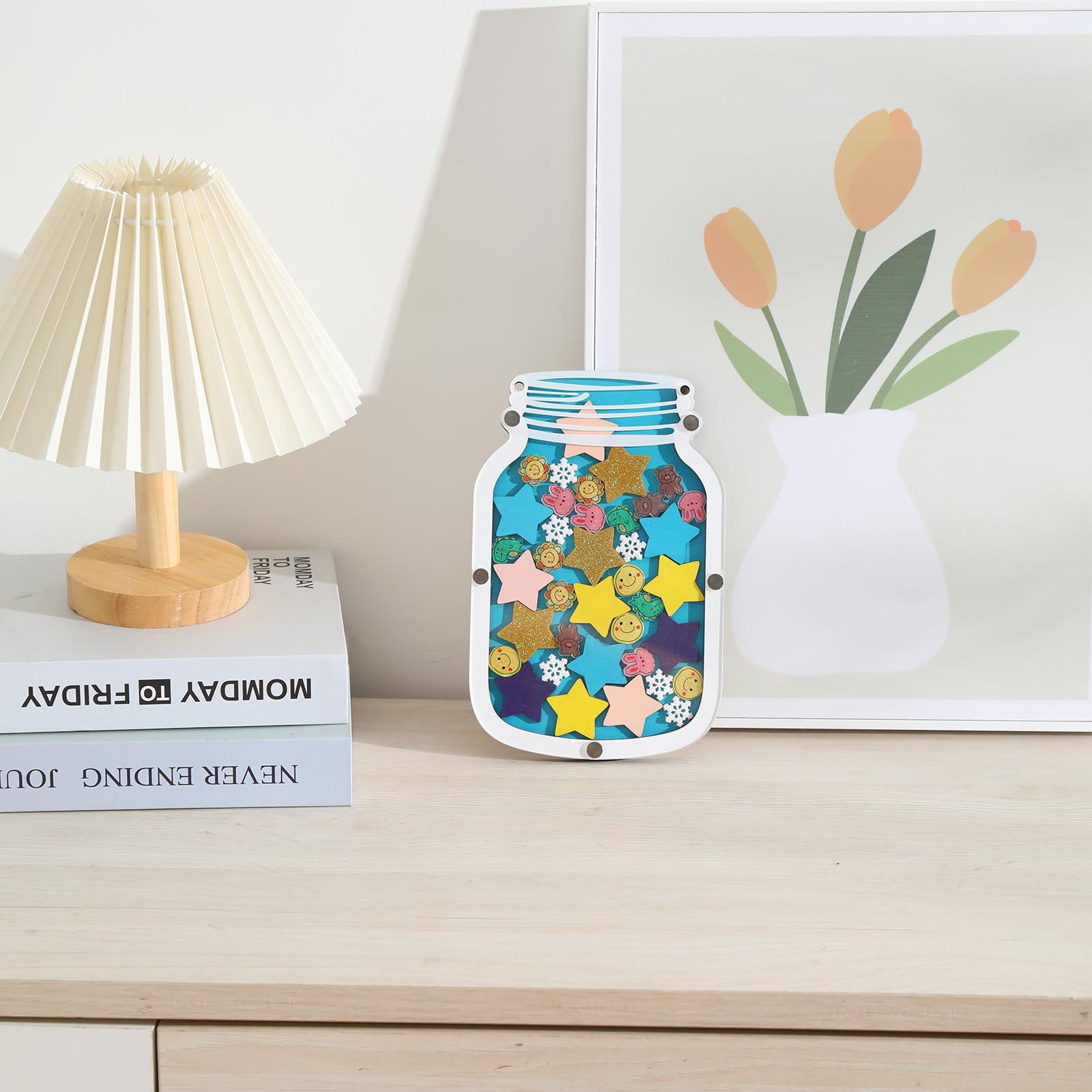 Buy Potty Training Chart, Reward Jar, 70 Pcs Magnetic Reward Chart for ...