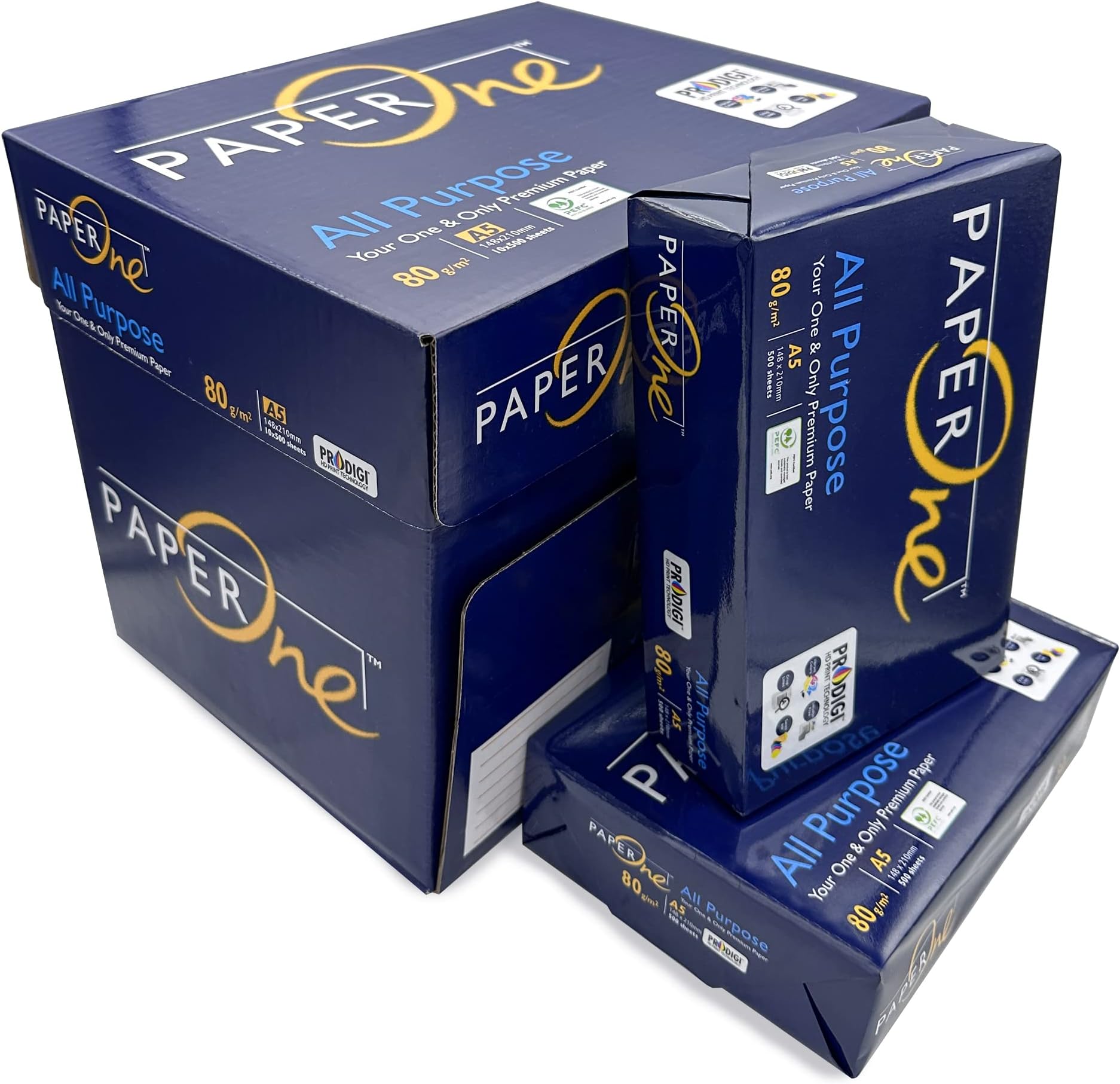 LEIVESTE-10 Risme Carta A5 80gr per Ricette Mediche, 5.000 fogli A5 ...