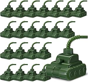 Amazon.com: Tanlade 24 Sets Army Military Camo Party Favor Gift ...