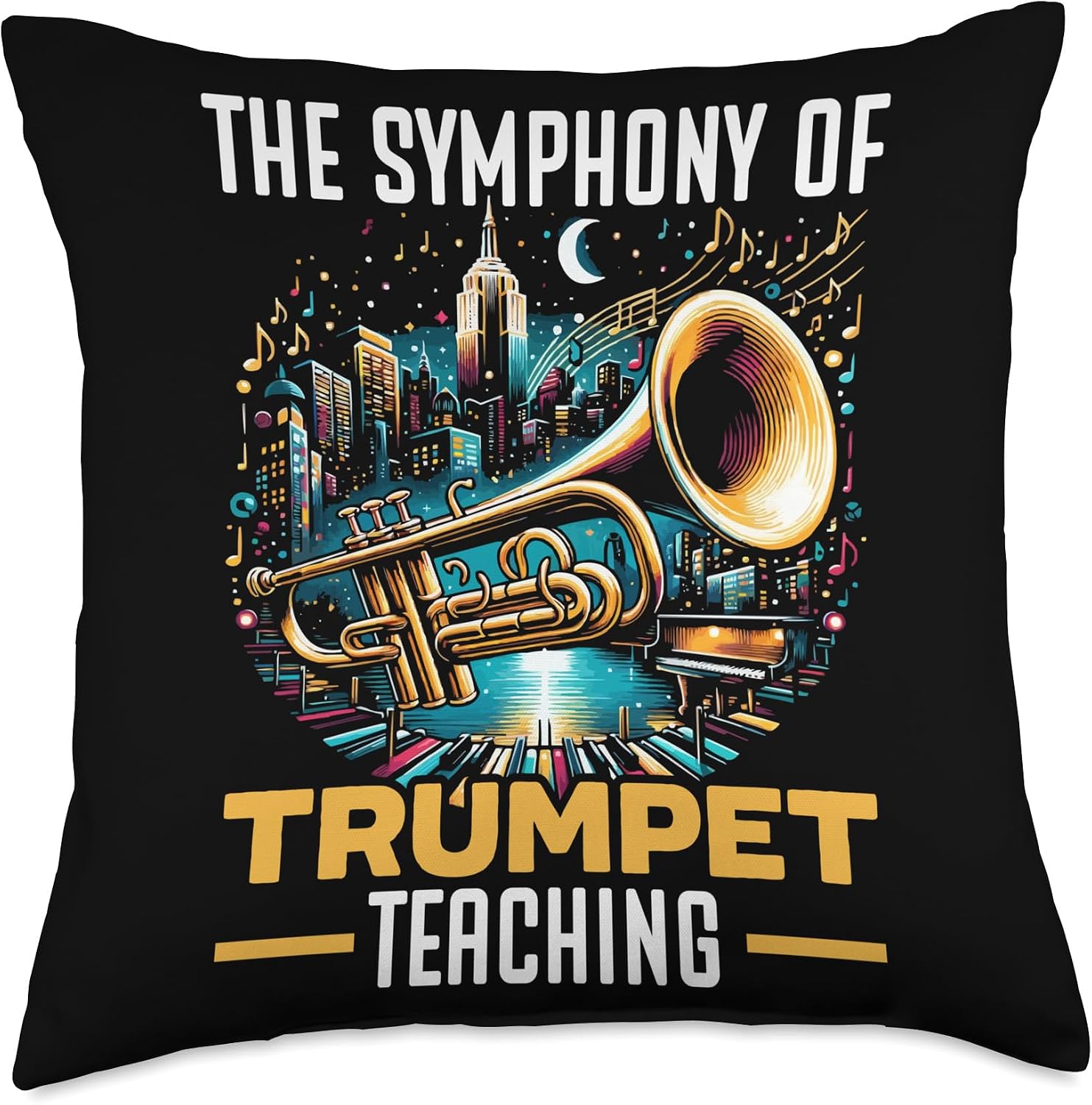 Amazon.com: Trumpet Teacher Trumpeter Marching Band Trumpet Player ...