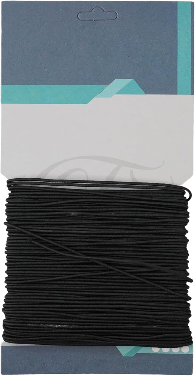 Trimming Shop 2mm Round Elastic Band, Stretchy Elastic String Beading ...