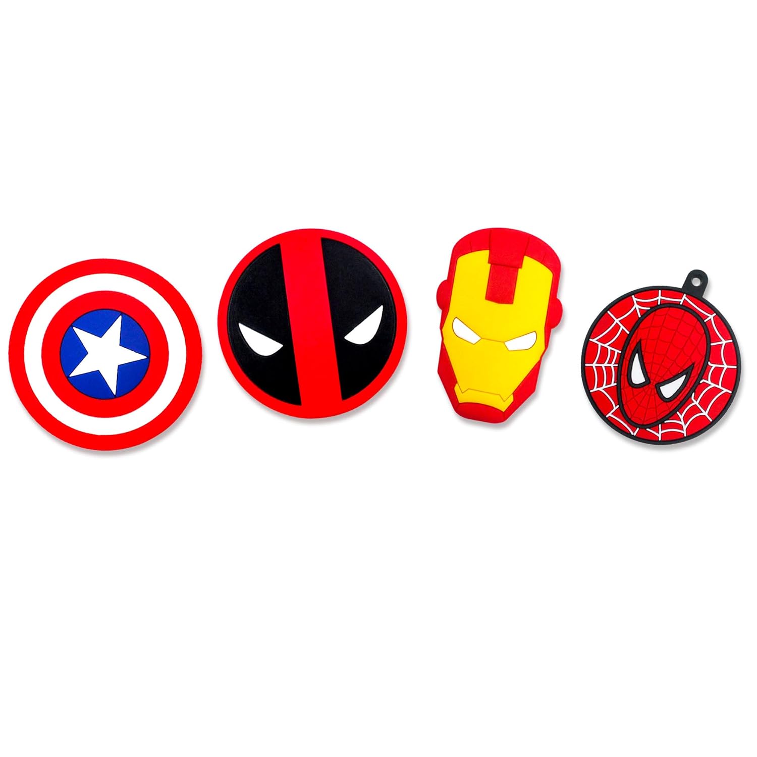 Buy Finex 4 Pcs Set The Avengers Superhero Large Refrigerator Magnets ...