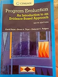 Amazon.com: Program Evaluation: An Introduction to an Evidence-Based Approach: 9781305101968 ...
