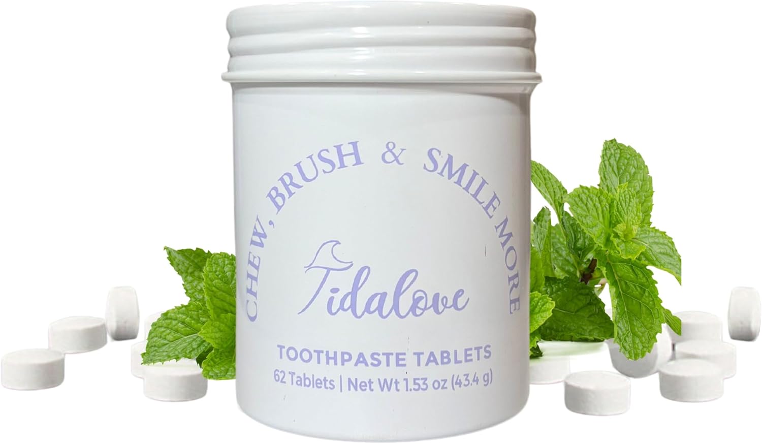 Amazon.com: Smile More Toothpaste Tablets with Fluoride & nHAp - Vegan ...