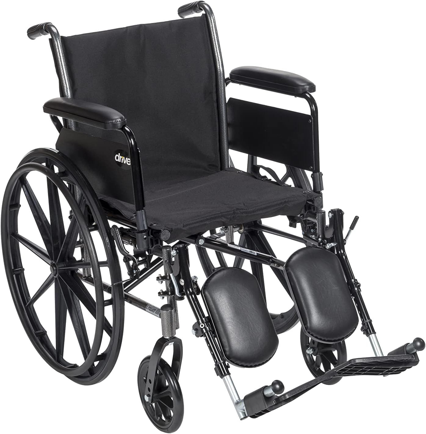 Amazon.com: Drive Medical K318DFA-ELR Cruiser III Lightweight Folding ...