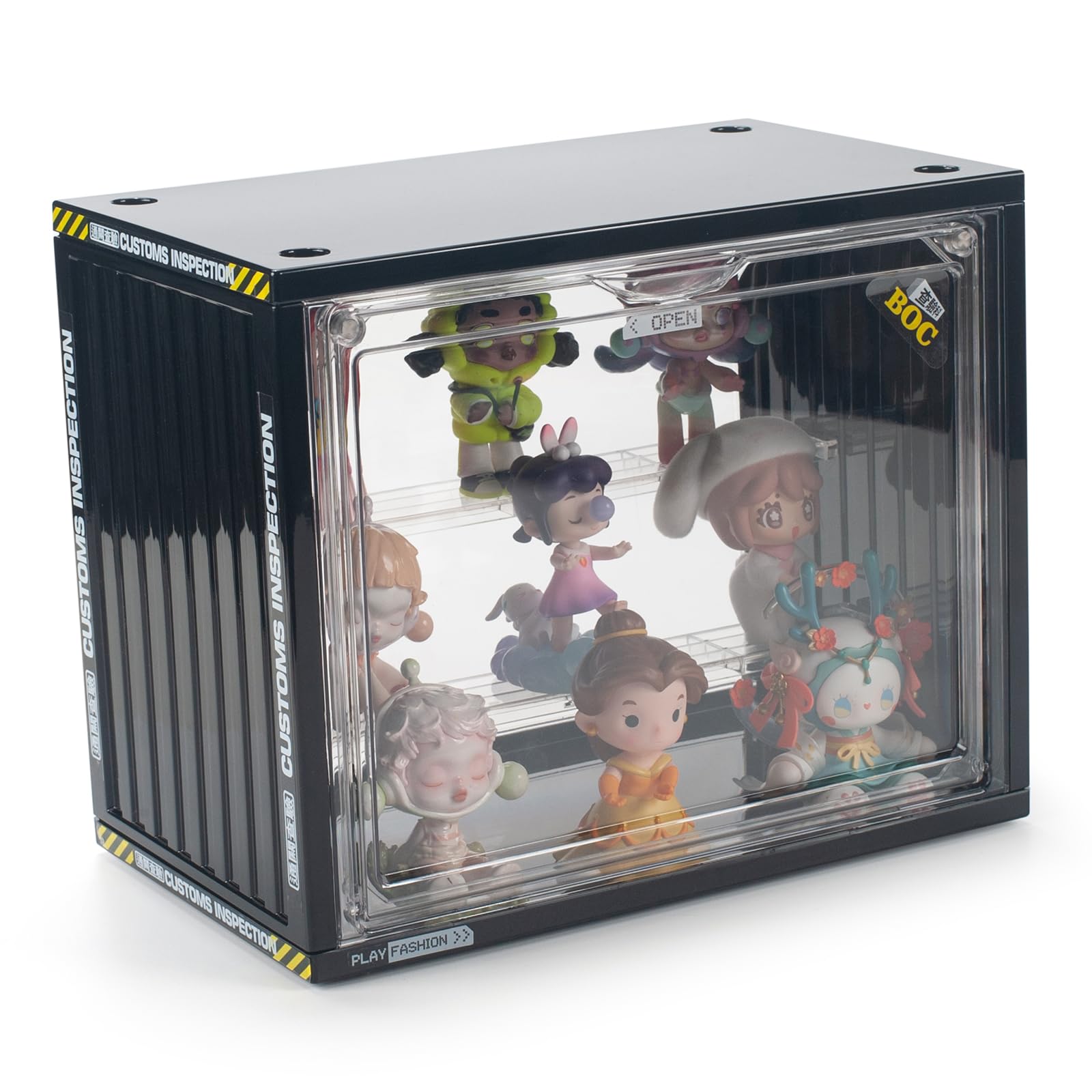 Amazon.com: Clear Display Case for Figures, Acrylic Display Case for ...