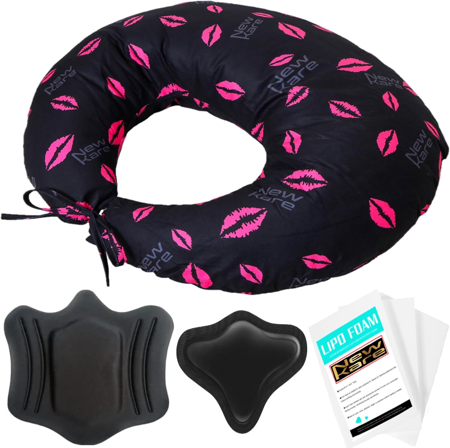 Amazon.com: Newkare BBL Pillow After Surgery Sitting & Sleeping, 3 BBL ...