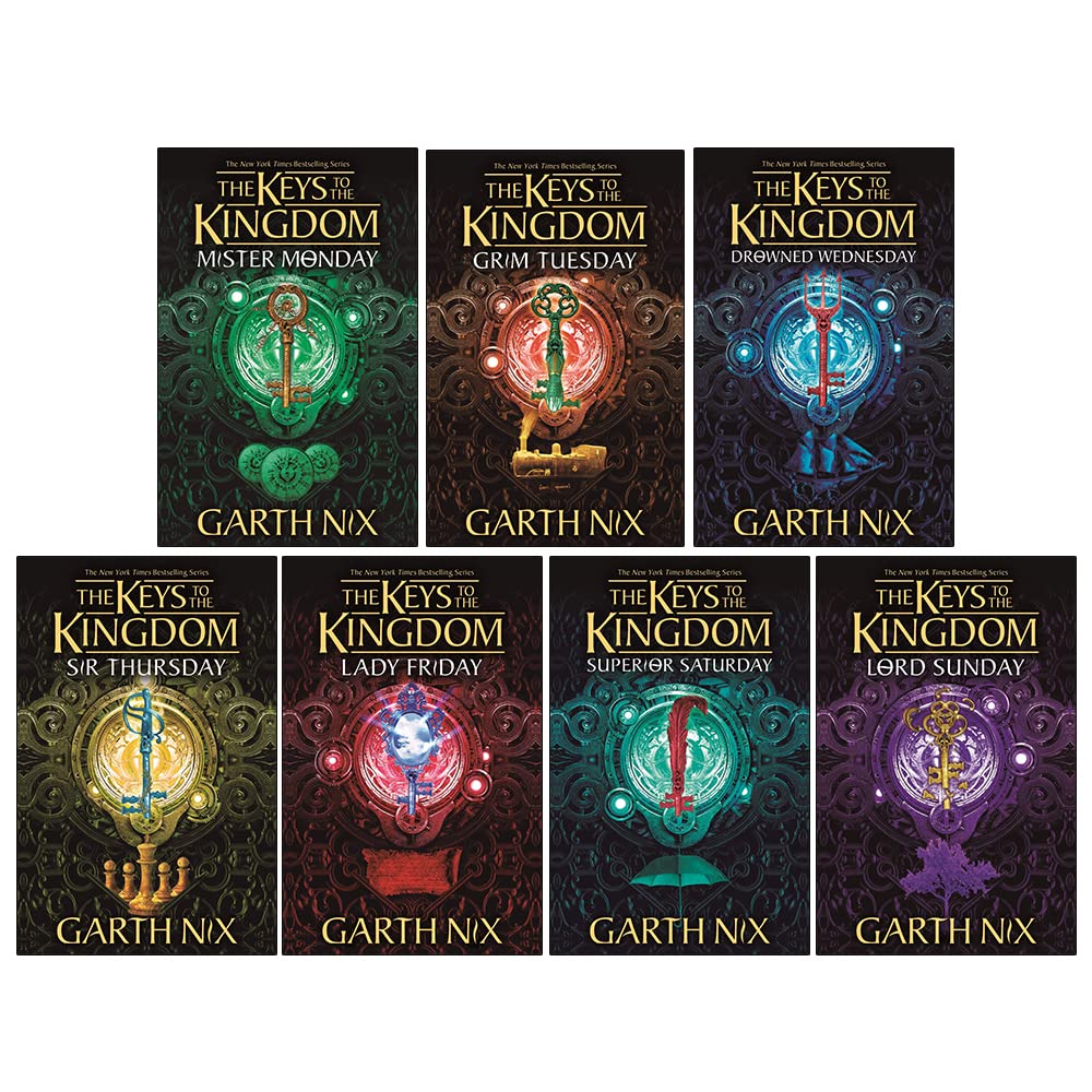 The Keys to the Kingdom Complete Series Books 1 - 7 Collection Set by ...