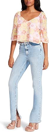 Steve Madden Apparel Women's Stevie Top at Amazon Women’s Clothing store
