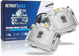 Amazon.com: Detroit Axle - 2pc Rear Brake Calipers for 2003-2020 Chevrolet GMC Express Savana ...
