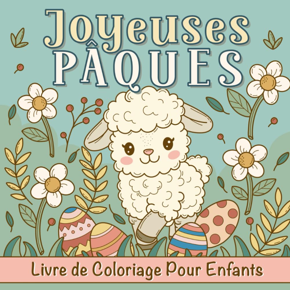 Amazon.com: Joyeuses Pâques Livre de Coloriage Pour Enfants ...