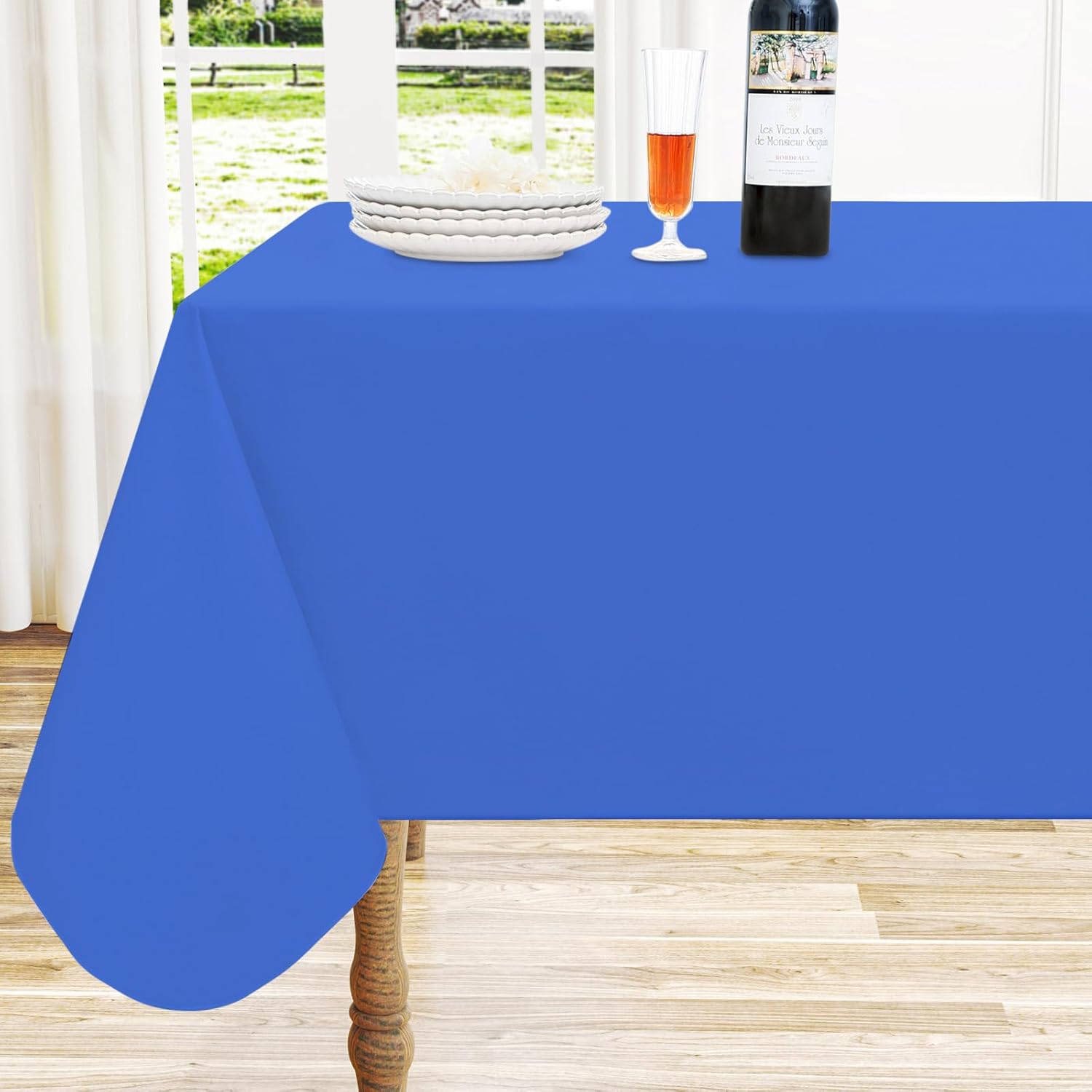 Amazon.com: Homing Rectangle Vinyl Tablecloth, Plastic Flannel Backed ...