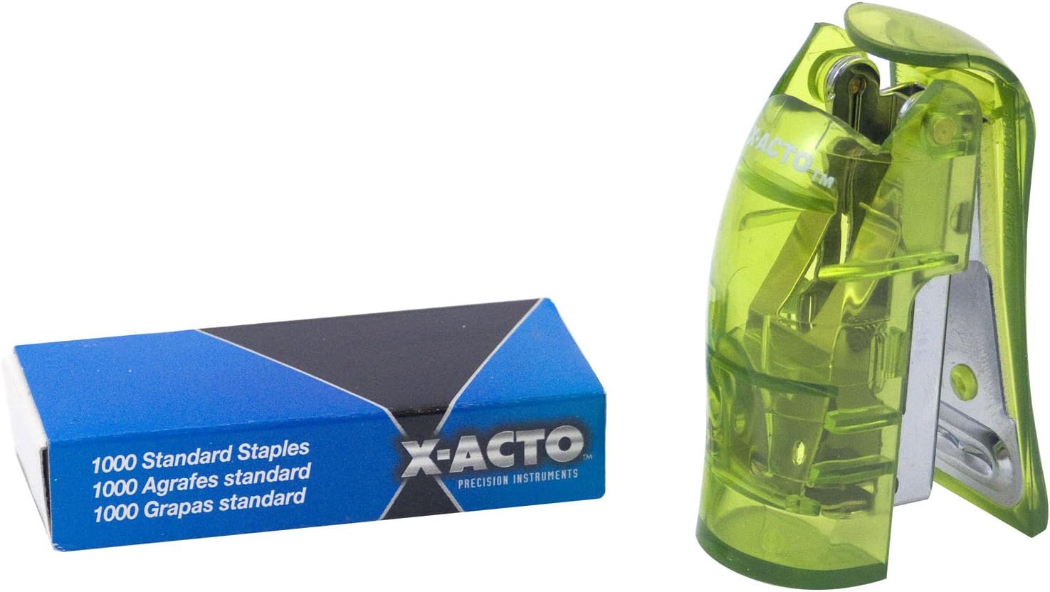 Amazon.com: X-ACTO Mini StandUp Manual Stapler, Green (73011) : Office ...
