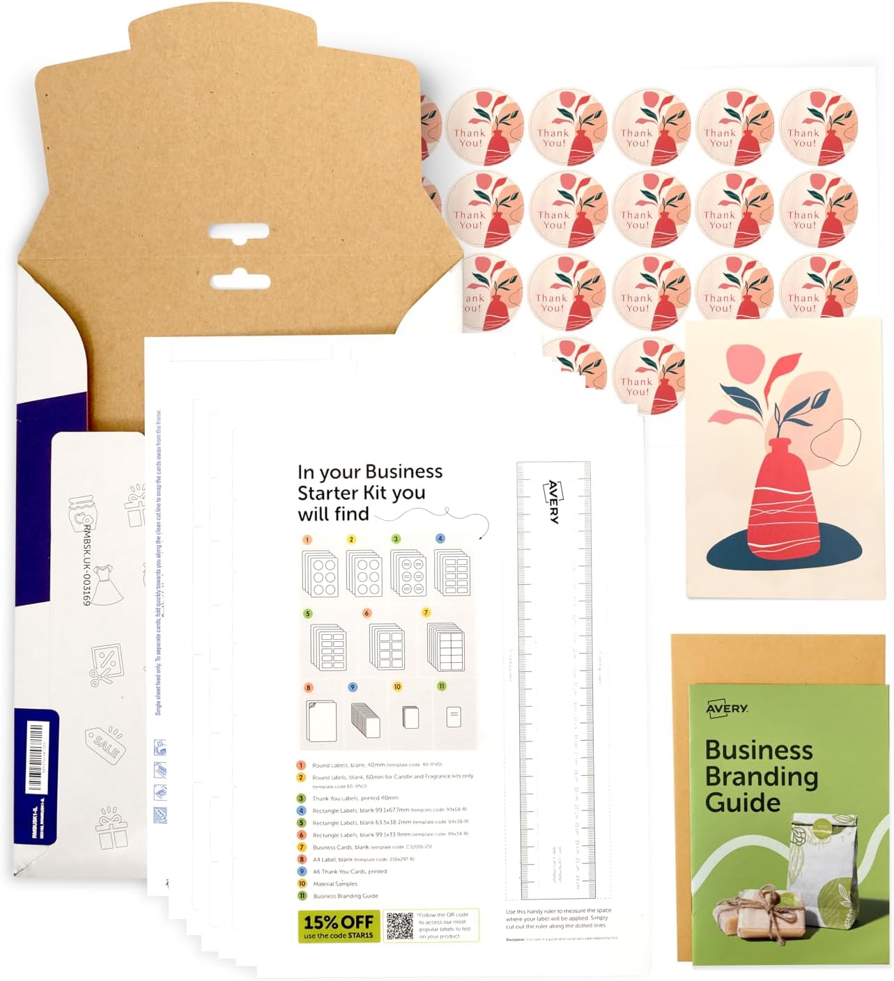 Avery, Business Branding and Packaging Solutions Kit. Create Your own ...
