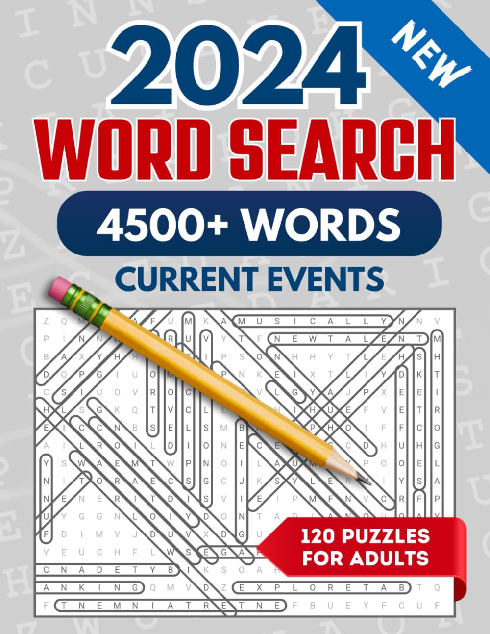 New Word Search Puzzles for Adults: Fun Large Print Word Finds about ...
