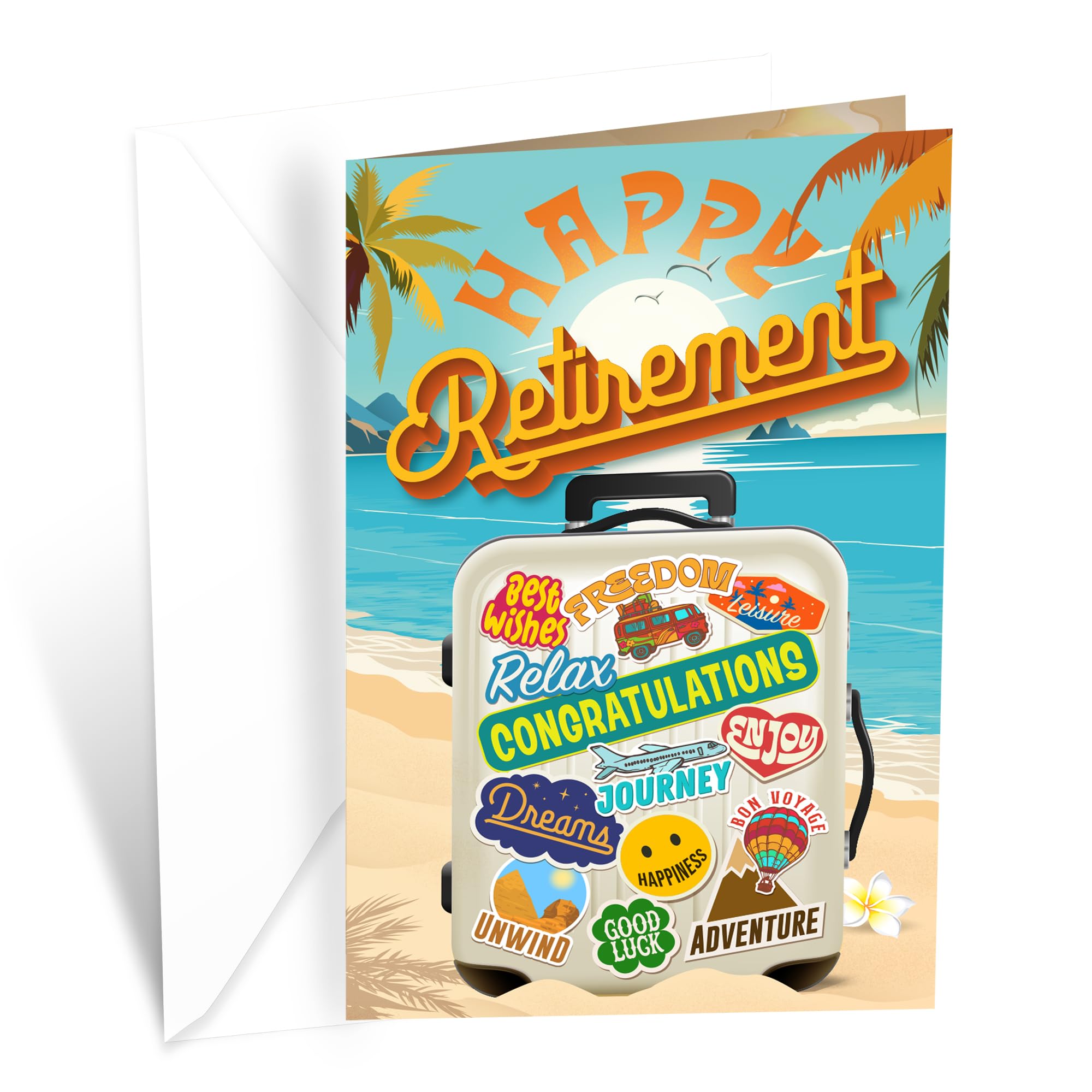 Amazon.com : Prime Greetings Retirement Card, Made in America, Eco ...