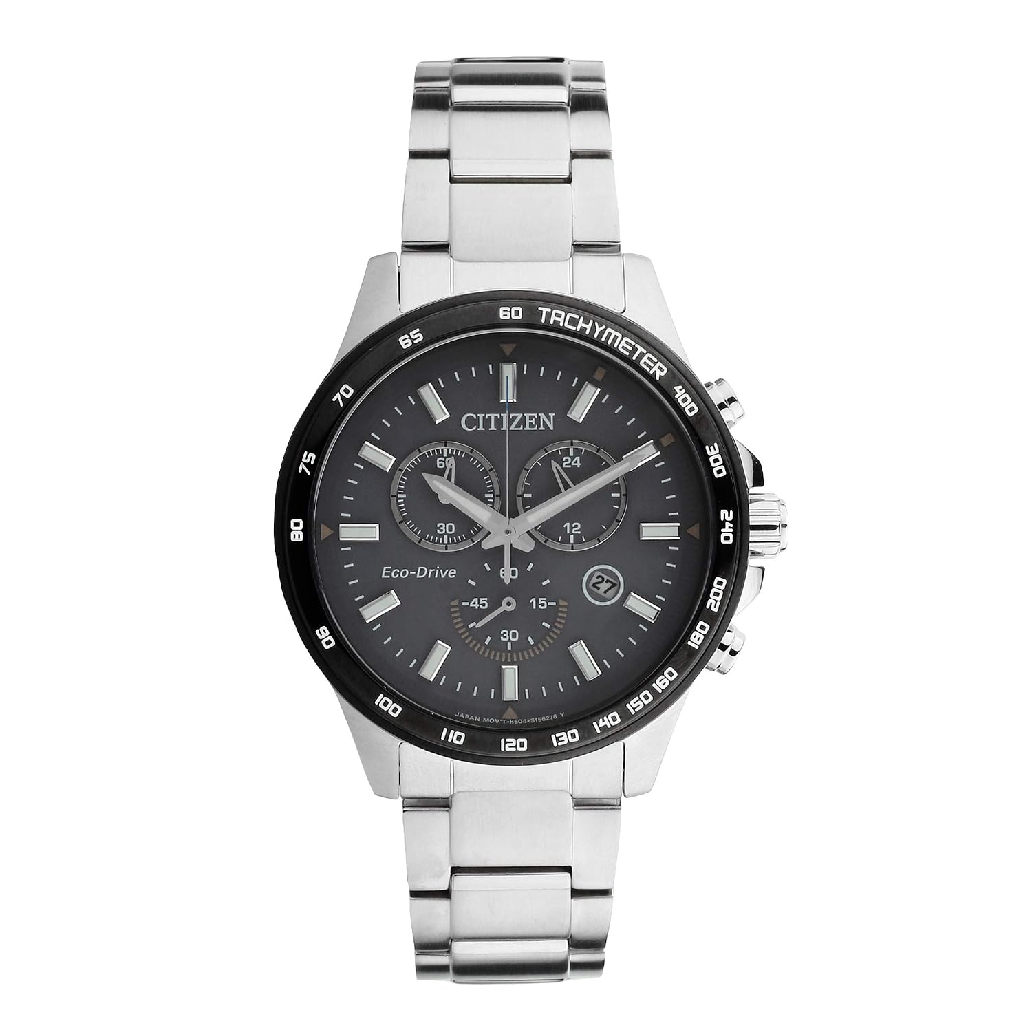 Buy Citizen Eco-Drive Chrono Blue Dial AT2424-82H AT2424-82 at Amazon.in