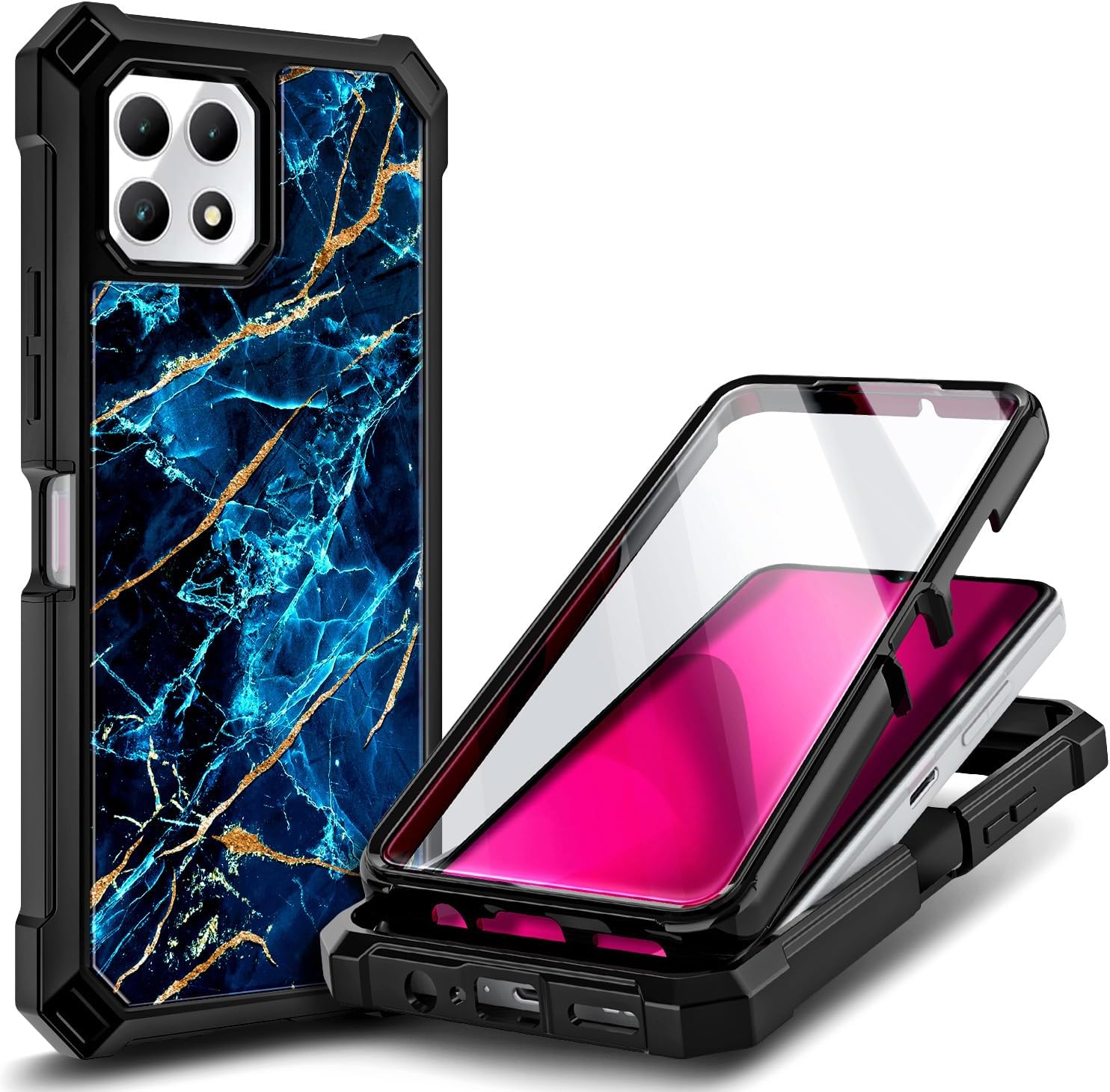 Amazon.com: NZND Designed for T-Mobile REVVL 7 5G Phone Case with ...