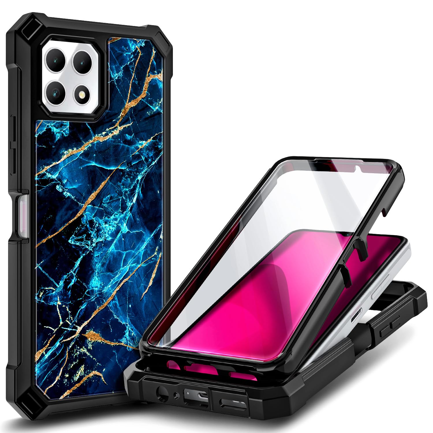 Amazon.com: NZND Designed for T-Mobile REVVL 7 5G Phone Case with ...