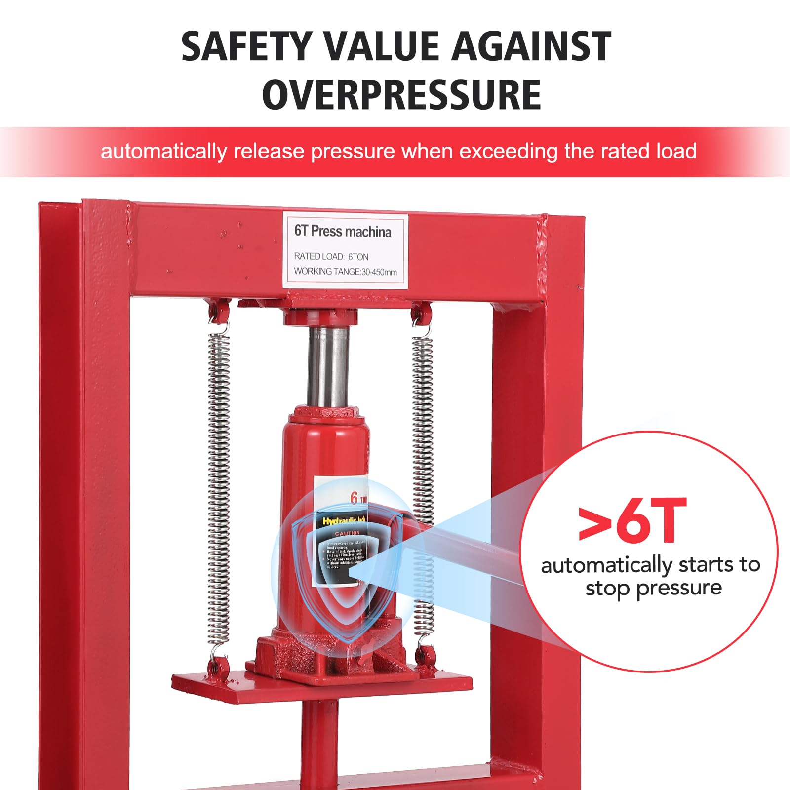 Snapklik.com : 6 Ton Hydraulic Press