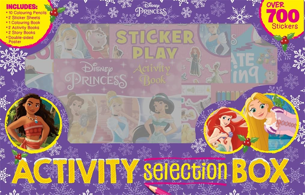 Amazon | Disney Princess Story Activity Selection Box (Packed full of ...