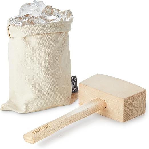 Amazon.com | KITESSENSU Lewis Ice Bag and Mallet for Crushed Ice ...
