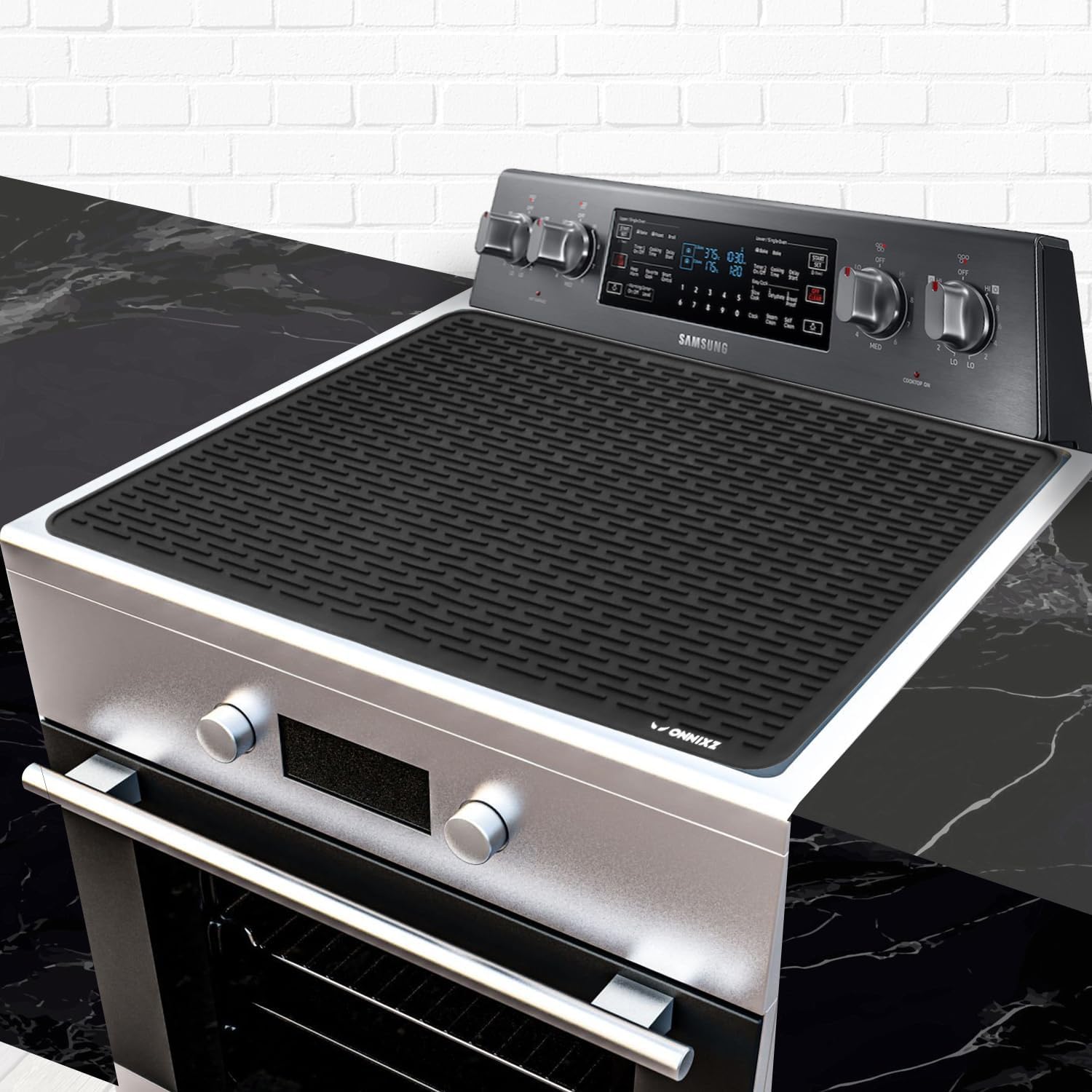 Amazon.com: ONNIXZ Electric Stove Cover Mat- 28 x 20 Premium Silicone ...