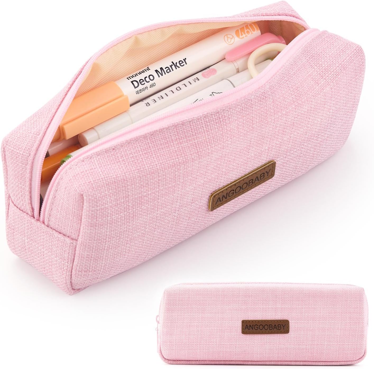 Amazon.com: Mr. Pen- Silicone Pencil Case, Light Pink Pencil Pouch ...