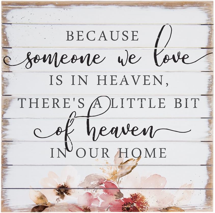 Amazon.com: Simply Said, INC Perfect Pallets Heaven Sign - Because ...