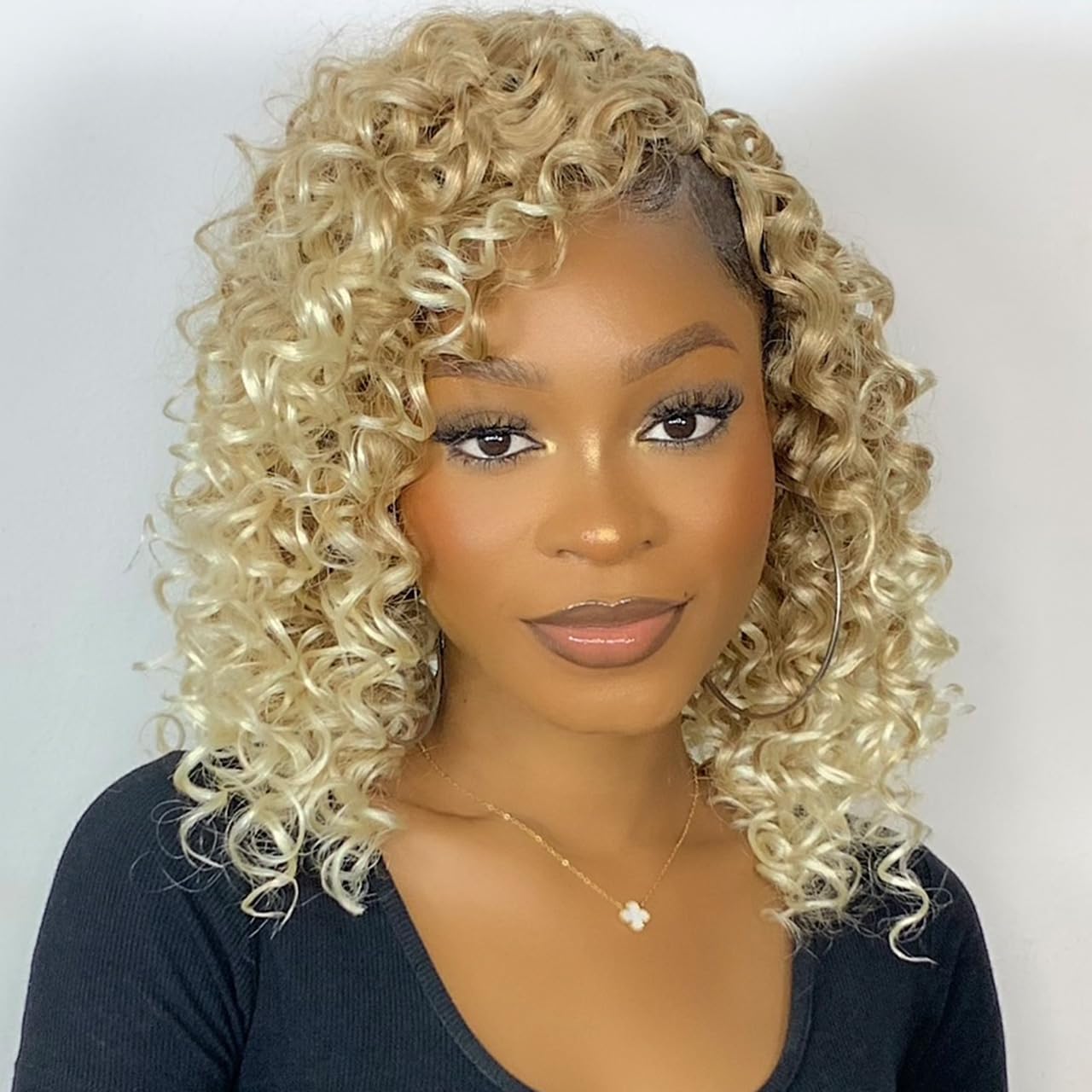 Amazon.com : ZRQ 8 Packs Curly Crochet Hair for Women 10 Inch GoGo Curl ...