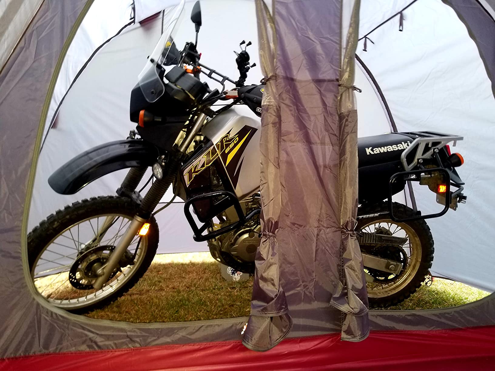 $36/mo - Finance Motorcycle Tent for Camping 2-3 Person Waterproof ...