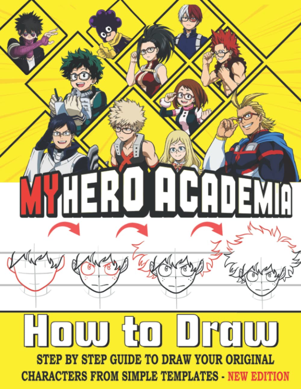 Buy How to Draw My Héro Acádemia: How to Draw My Héro Acádemia for Kids ...
