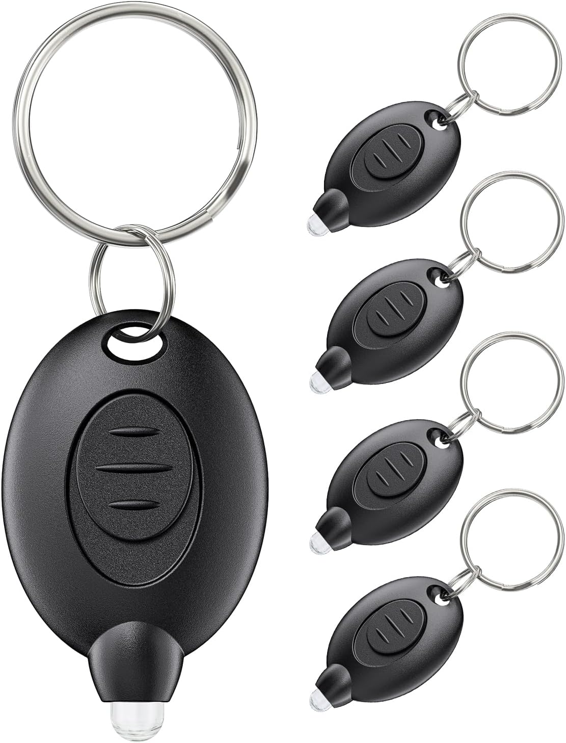Pawfly 5 Pack LED Keychain Flashlight Mini LED Keychain Light 12 Lumen ...