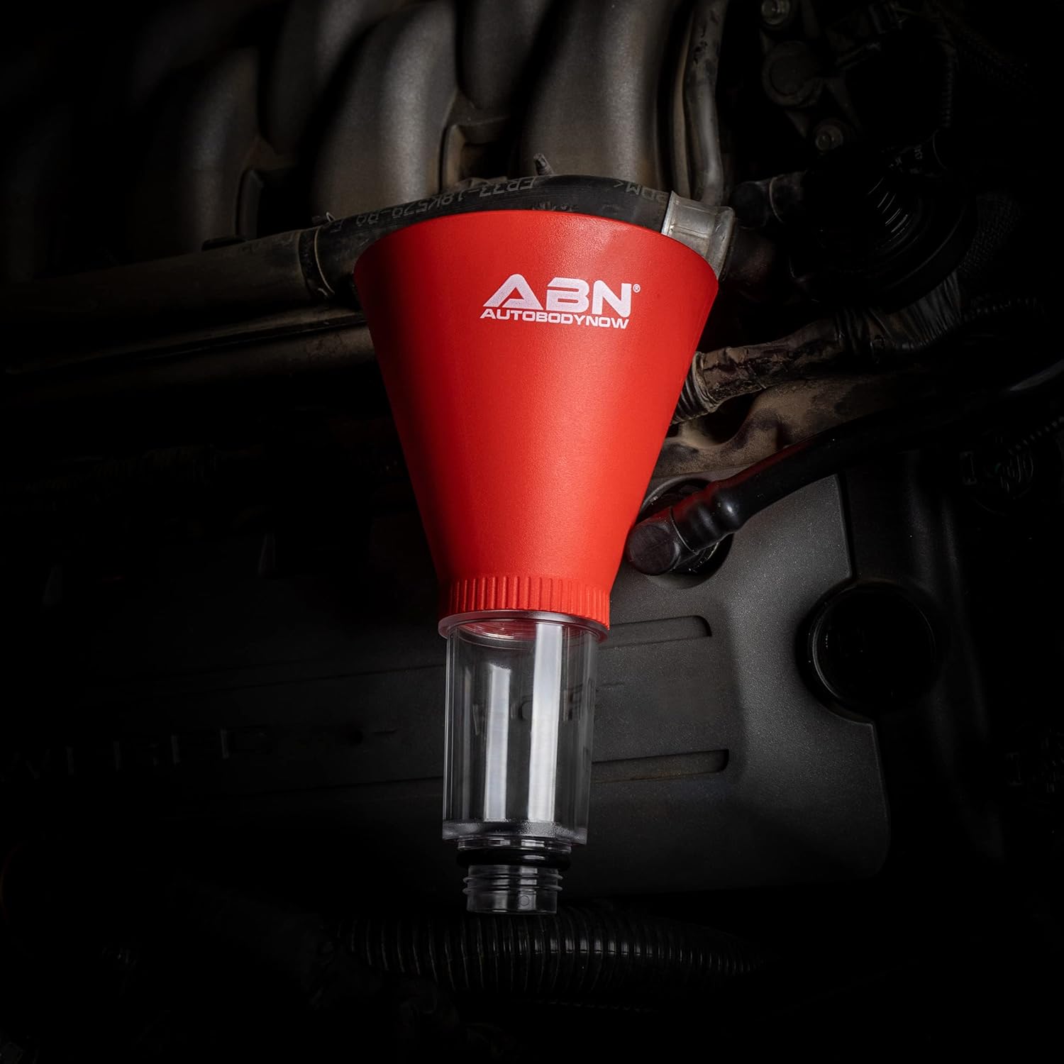 ABN Embudo automotriz Embudo de aceite de motor compatible con Ford y ...