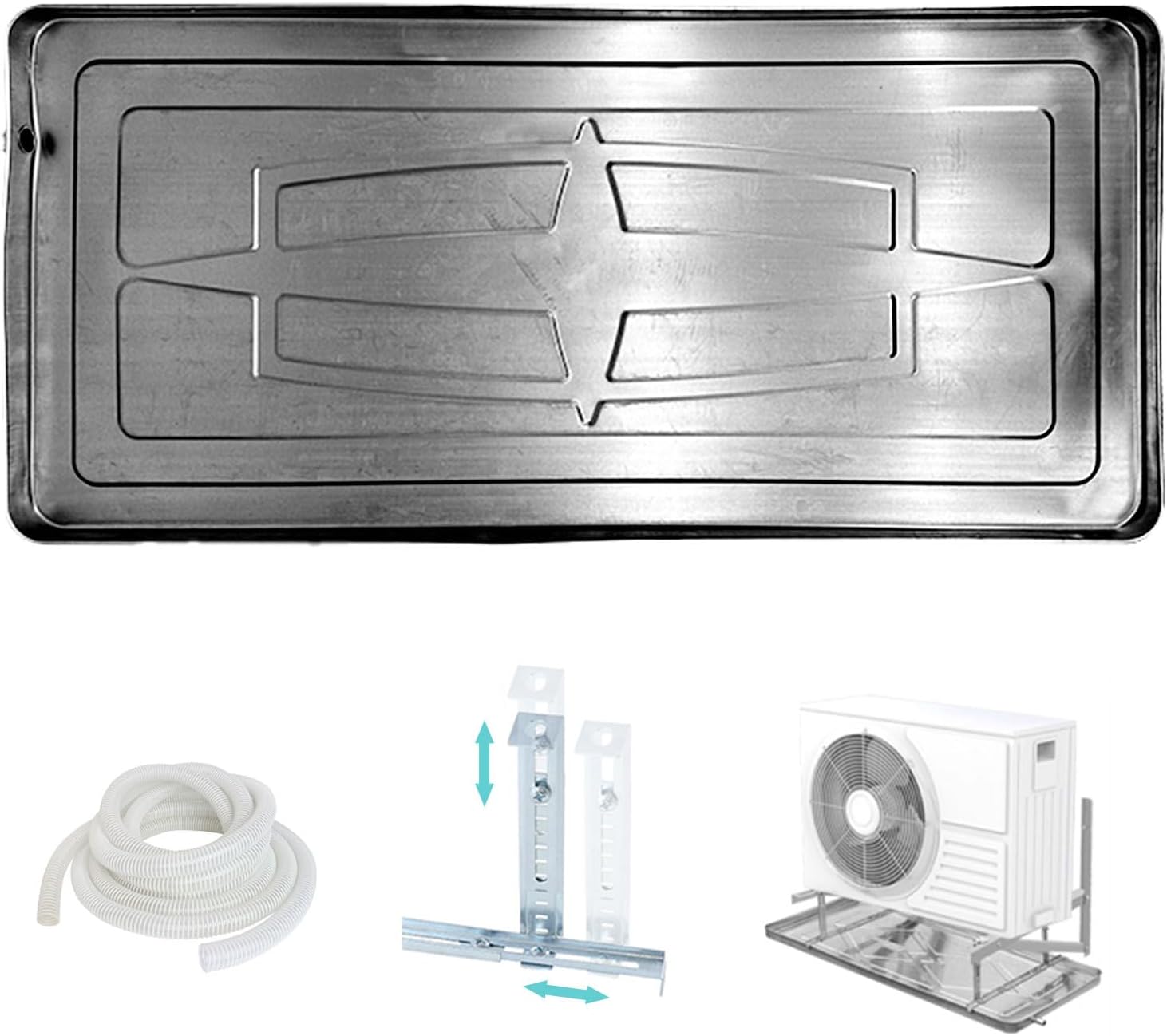 Amazon.com: ZTYGXMB Air Conditioner Drip Tray Condensate Drain Pan ...